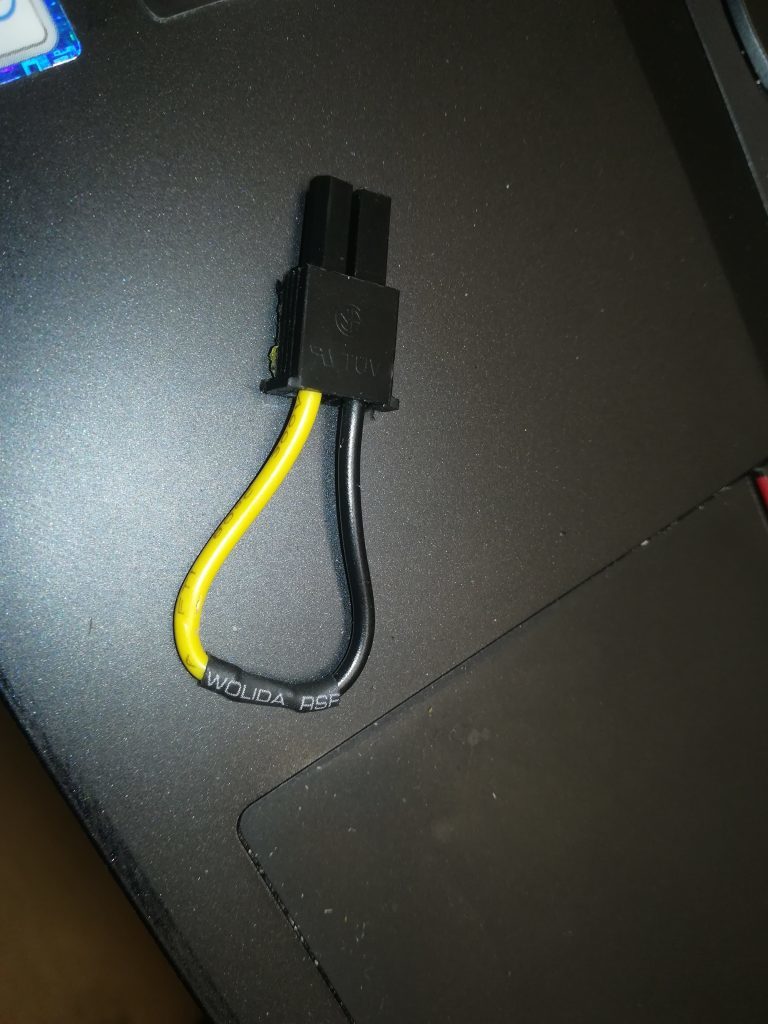 Making a GPU with an 8 pin work with a 6 pin power – FHR's Blog